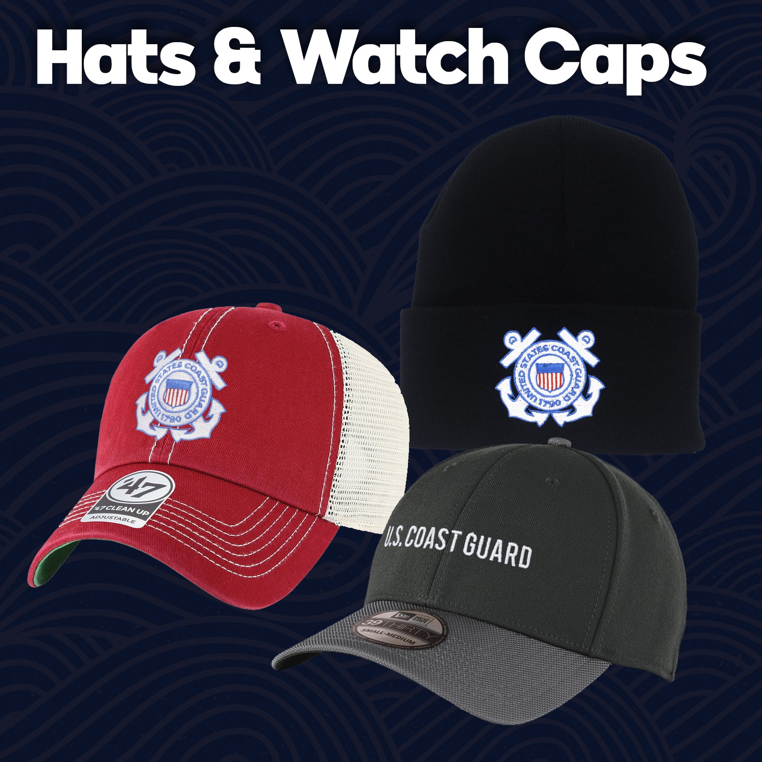 Covers & Beanies – Coast Guard for Life